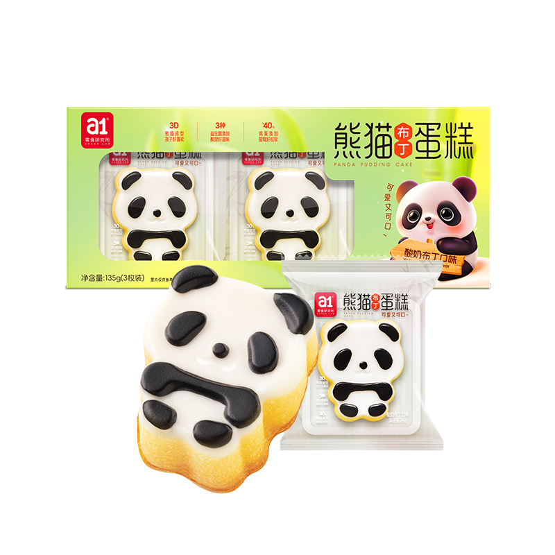 a1 熊猫布丁蛋糕360g - Weee!