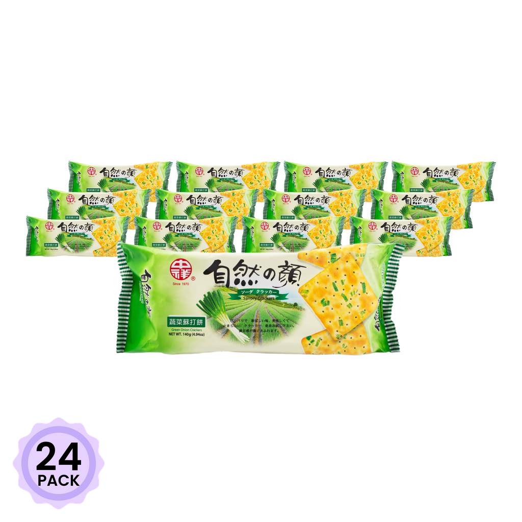 Get Green Onion Crackers 140 g*24 pack Delivered | Weee! Asian Market