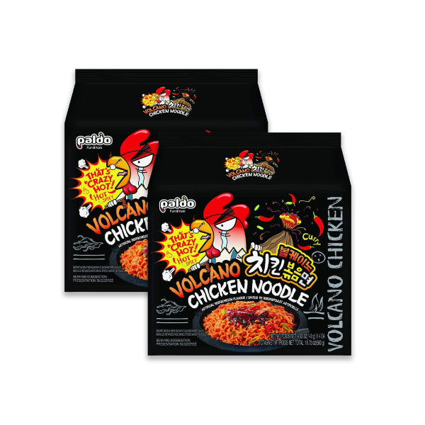 Get [PALDO] Volcano Chicken Noodle - 140gX4 Delivered | Weee! Asian Market