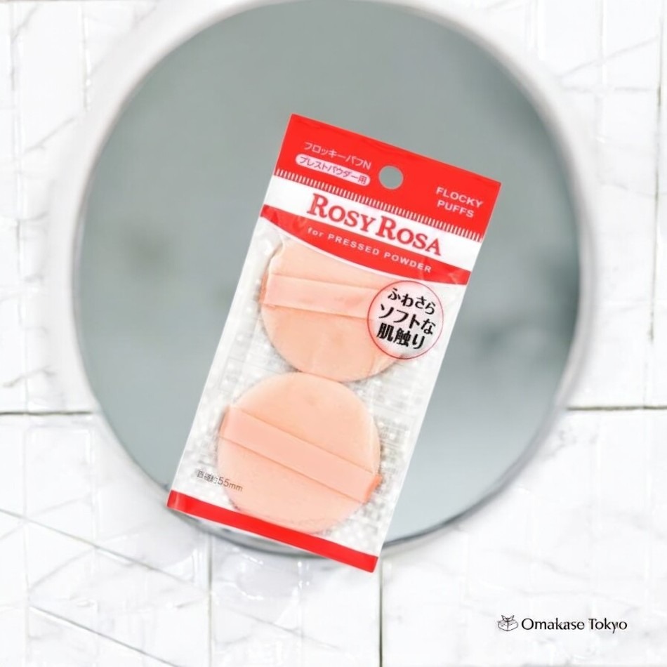 Get ROSY ROSA Fluffy Flocked Puff N (2P) Delivered | Weee! Asian Market