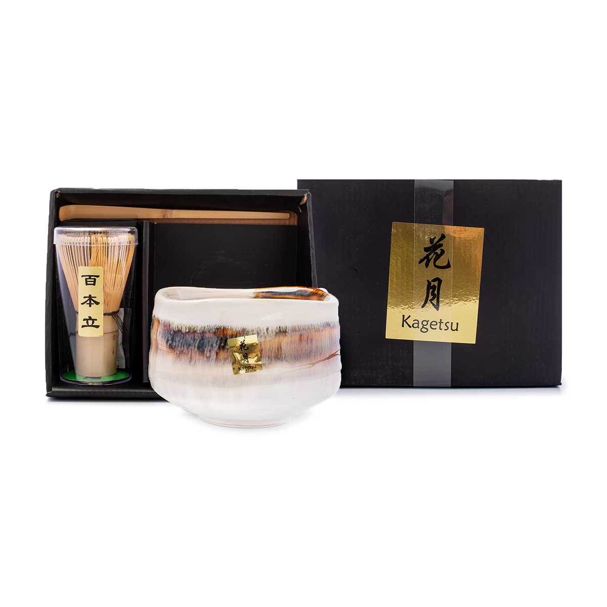 Get Kagetsu Bowl Set with Bamboo Whisk and Spoon Delivered | Weee ...