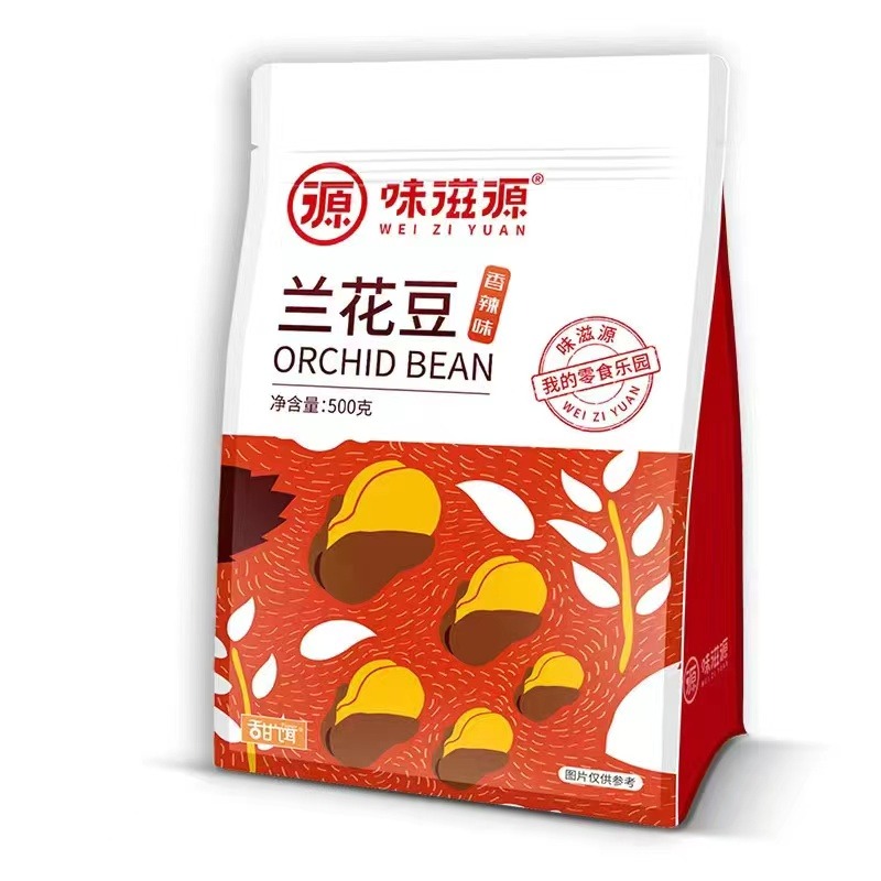 Get Flavor Ziyuan Spicy Flavored Orchid Beans 500g/bag Nut Stir Fry ...
