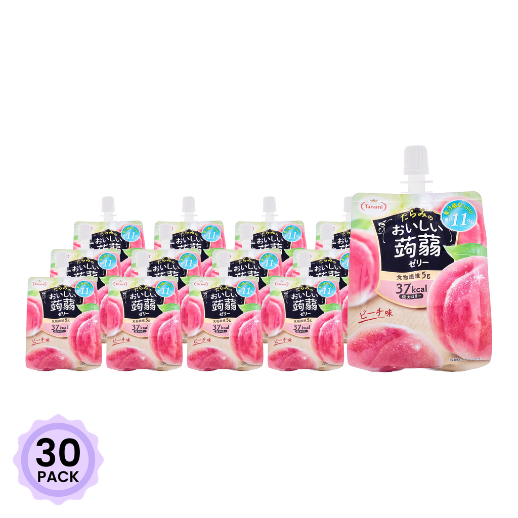 Get Tarami Jelly Drink Peach Flavor 150 g*30 pack Delivered | Weee ...