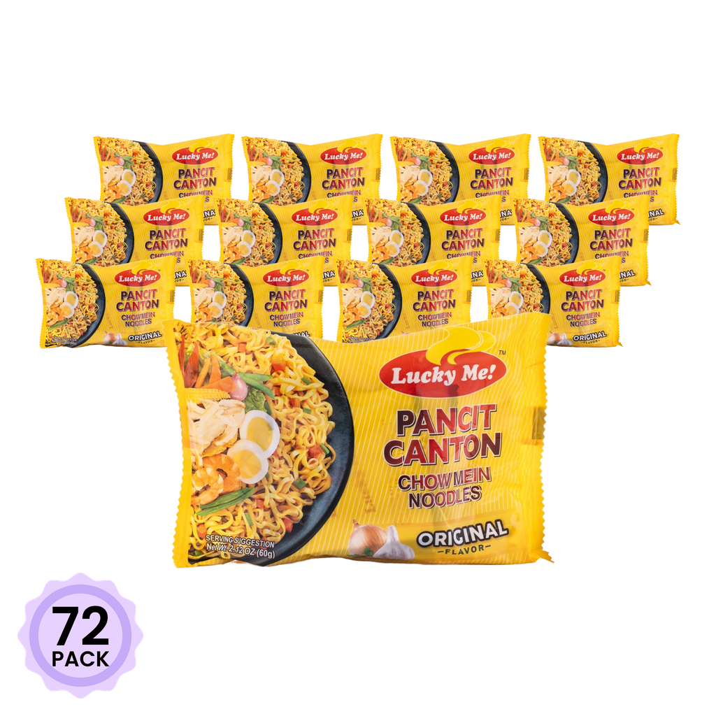 Get Lucky Me Pancit Canton - Original 60 g*72 pack Delivered | Weee ...