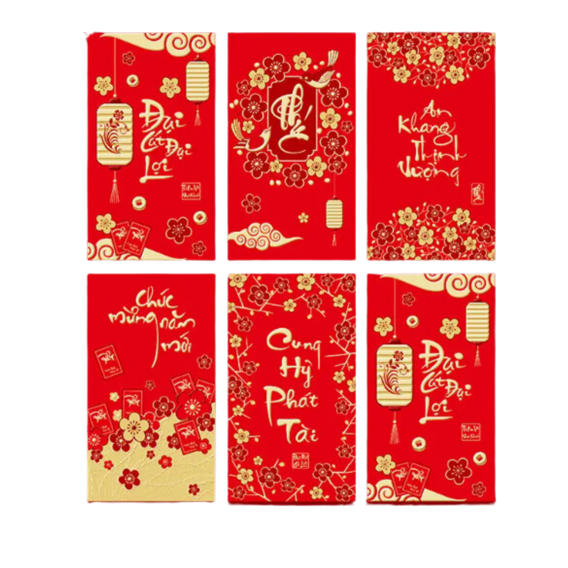 Get 2025 Vietnamese New Year Red Envelopes (Bao Li Xi) Delivered | Weee ...