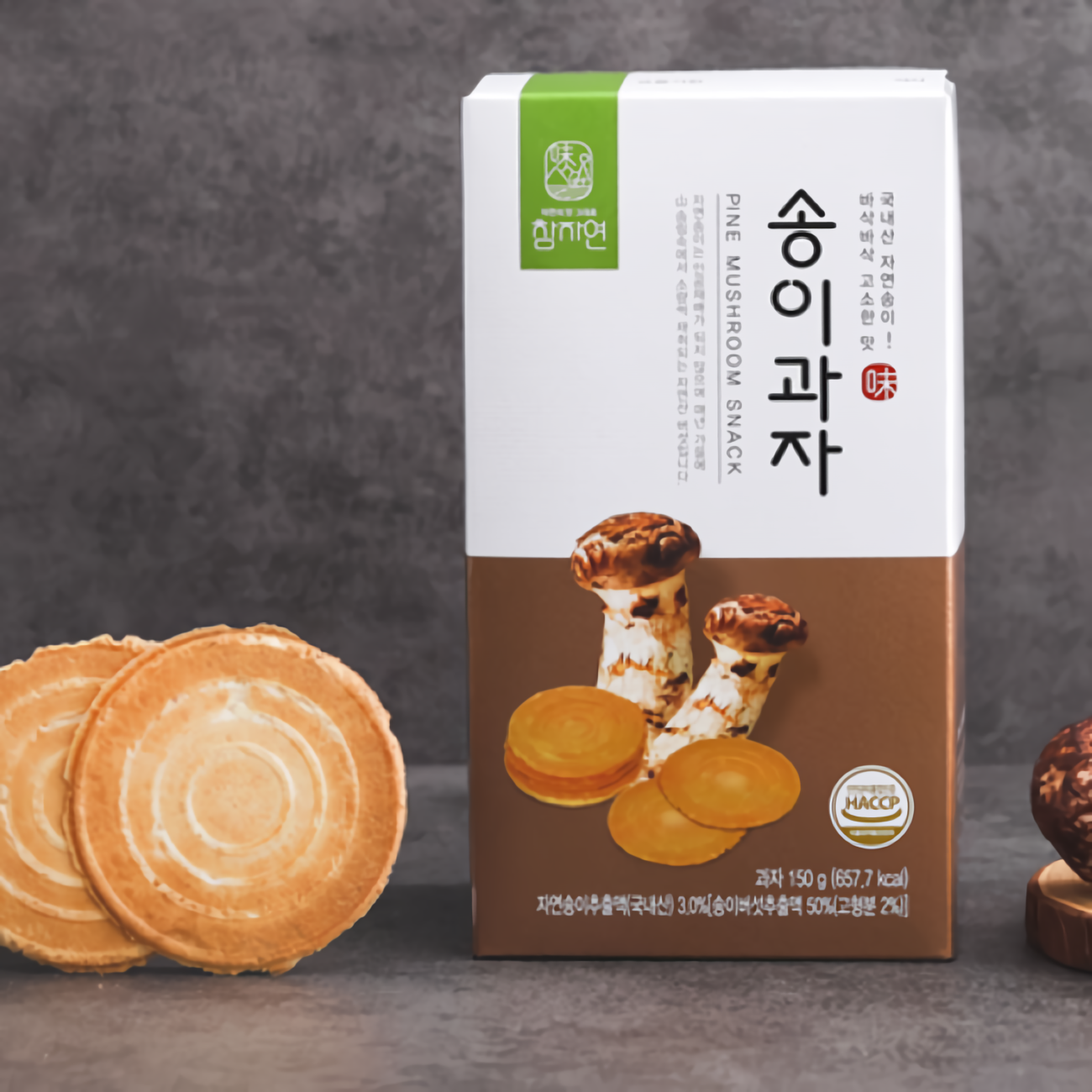 [한국직송] 참자연 송이과자 - Weee!