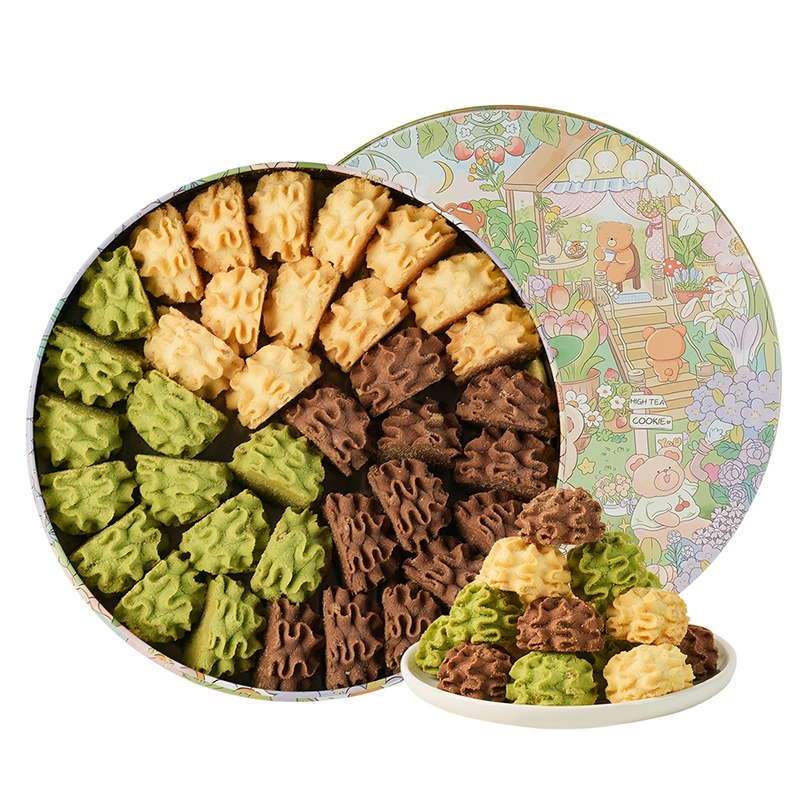 Get Flower Butter Cookies Gift Box 3 Flavors350g 4pack Delivered | Weee ...