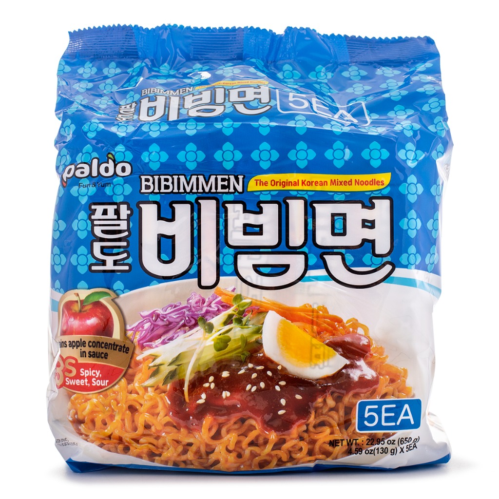 Paldo Bibim Men Instant Noodles, Spicy Korean Flavor - Weee!