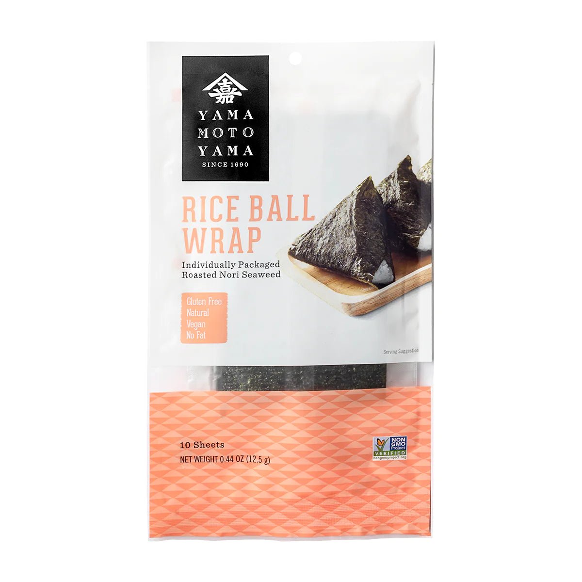 Get Rice Ball Wrap: Individually Packaged Roasted Sushi Nori Seaweed ...