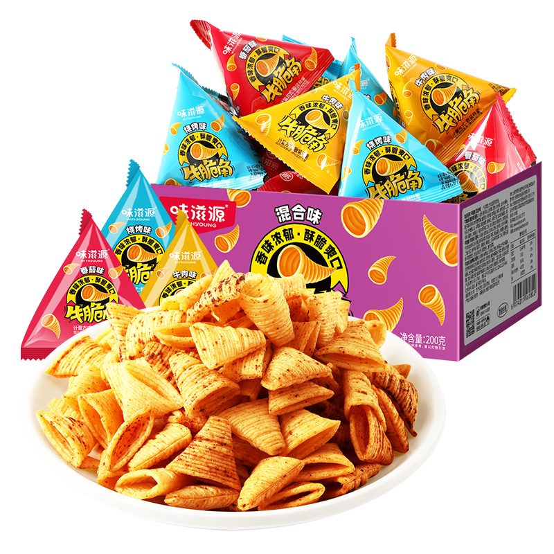 Get Weizyuan Beef Crispy Horn and Tiger Tooth Crispy Mixed flavor 200g ...