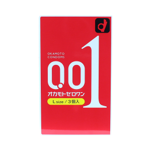 Get OKAMOTO 001 series ultrathin condoms L 3 pcs Delivered | Weee ...