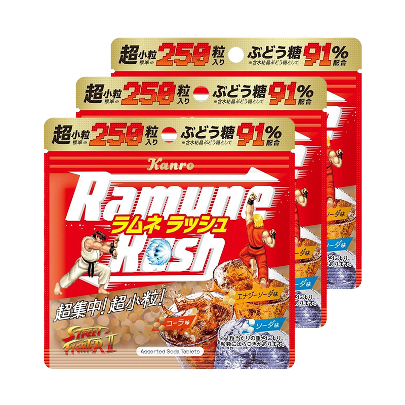 Get Kanro Ramune Rush Assorted Soda Tablets 50gx3 (Best before 01/31 ...