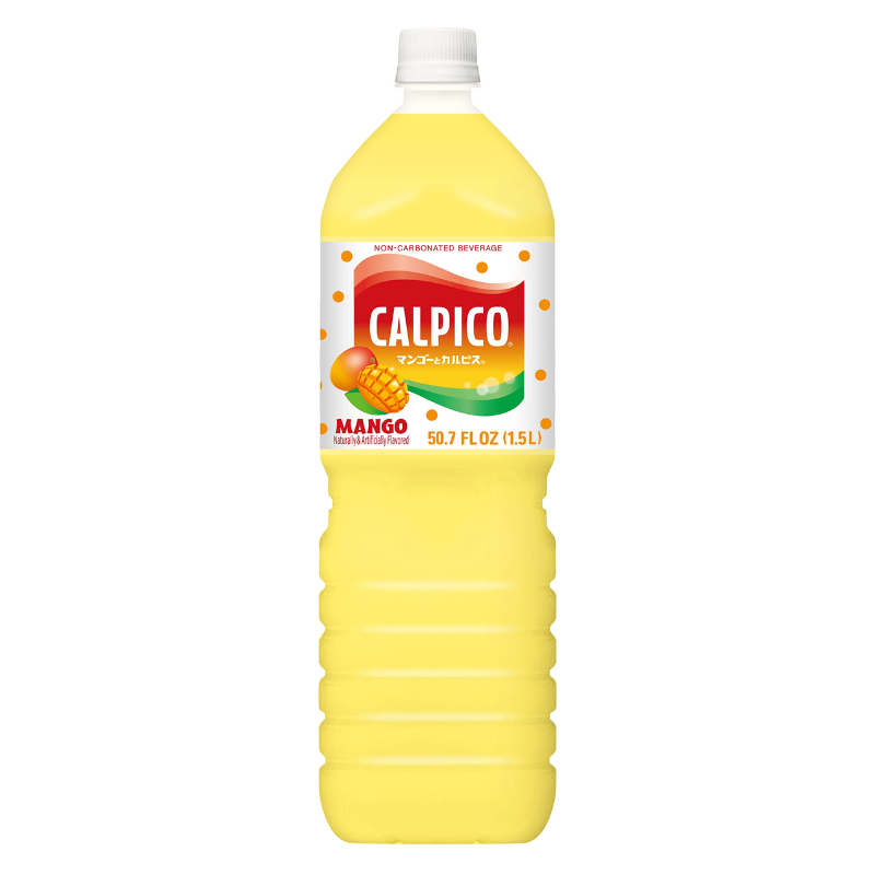 Calpico Non-Carbonated Drink, Mango Flavor 50.7 oz - Weee!