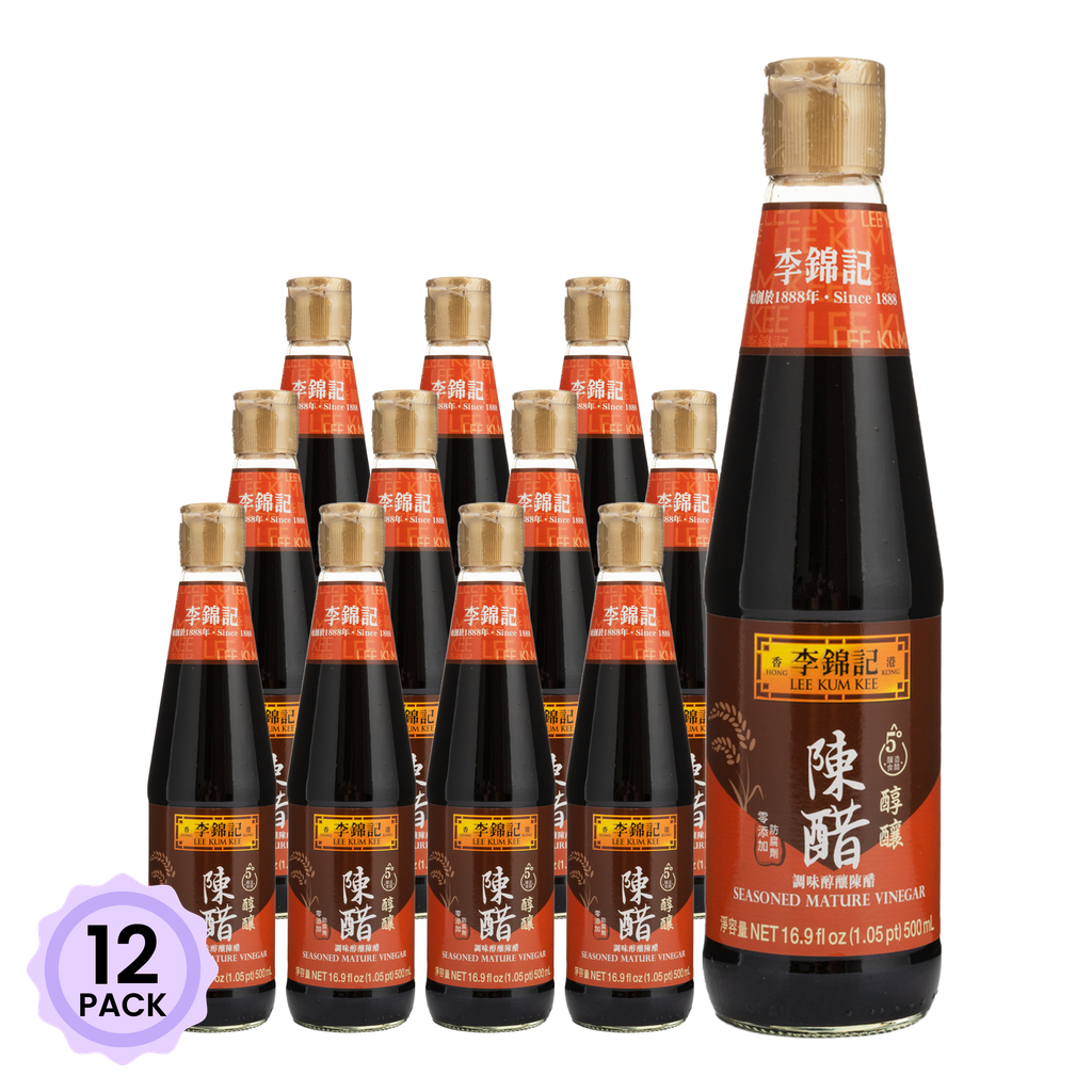 Get Lee Kum Kee Aged Seasoned Mature Vinegar 16.9 oz*12 pack Delivered | Weee! Asian Market