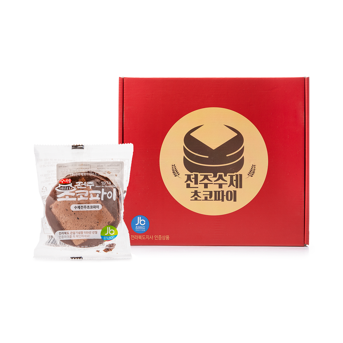 Jeon Ju 巧克力派 70g*10 - Weee!