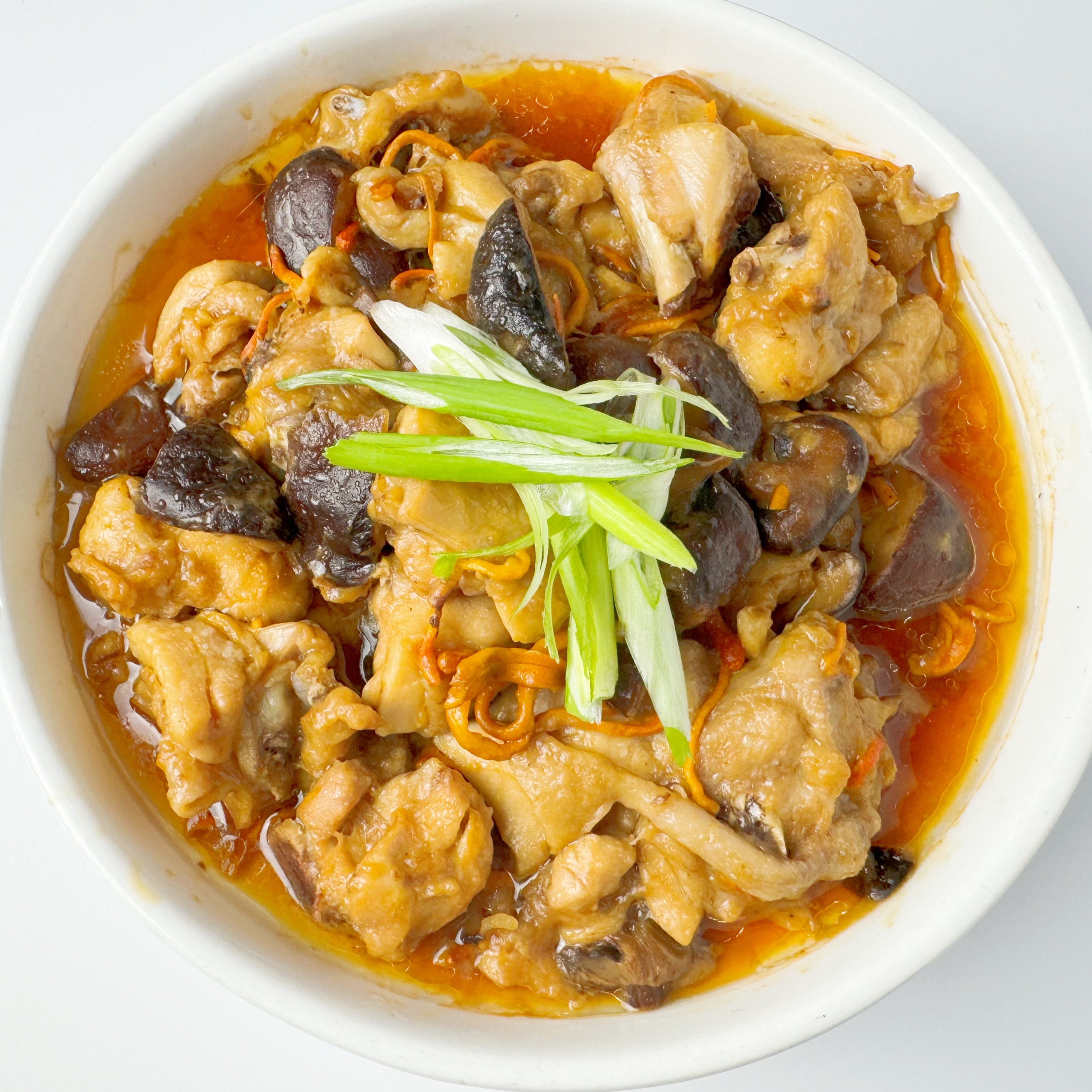 Cordyceps Flower and Shiitake Mushroom Steamed Chicken - Weee!