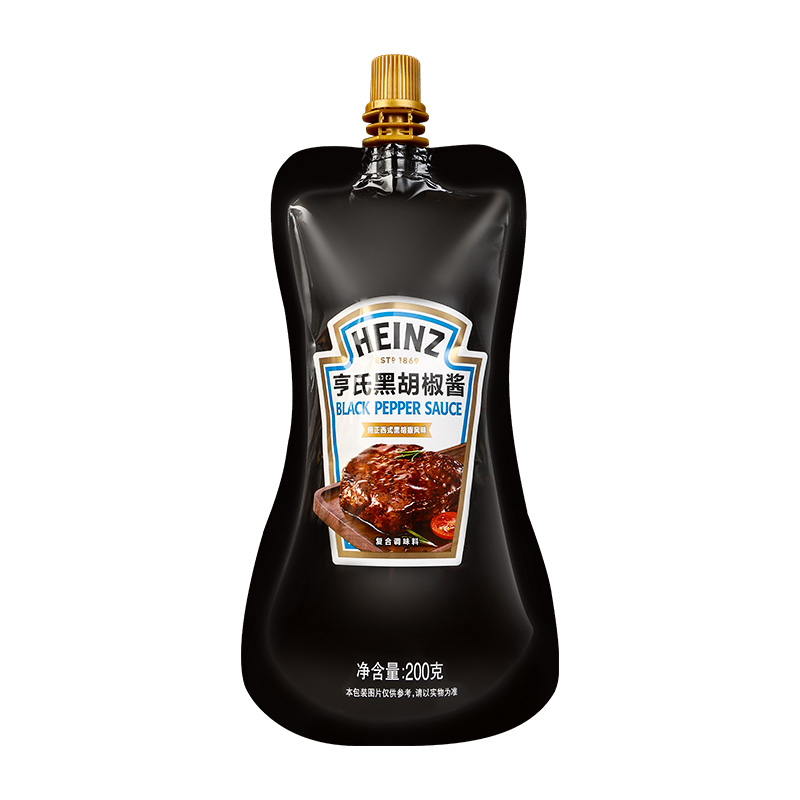 Get Heinz Black Pepper Sauce, Black 200g * 1 Bag Delivered | Weee ...