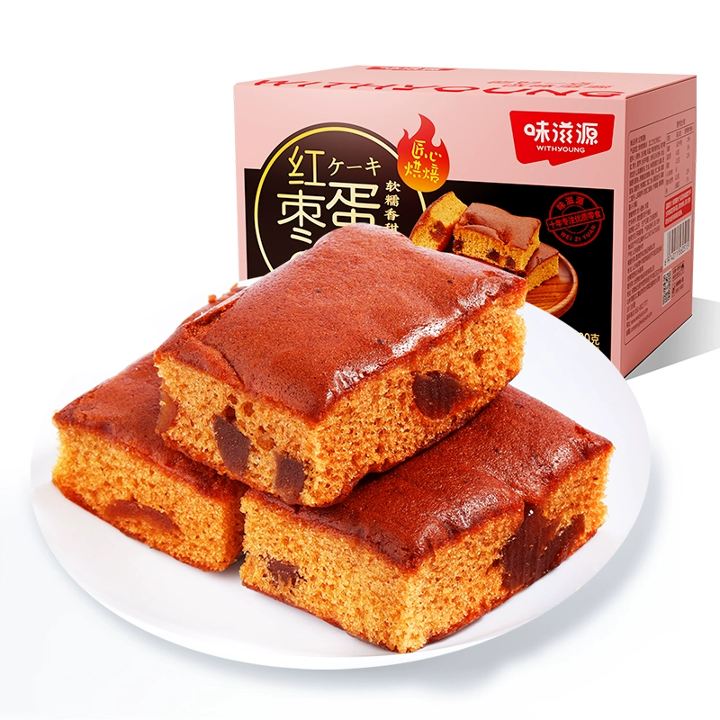 Get Weiziyuan jujube cake, shredded bread, nutritious breakfast, jujube ...