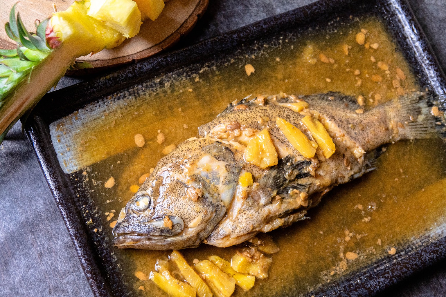 Get Taiwan Fresh Dragon Tiger Grouper Fillet with Fermented Pineapple ...