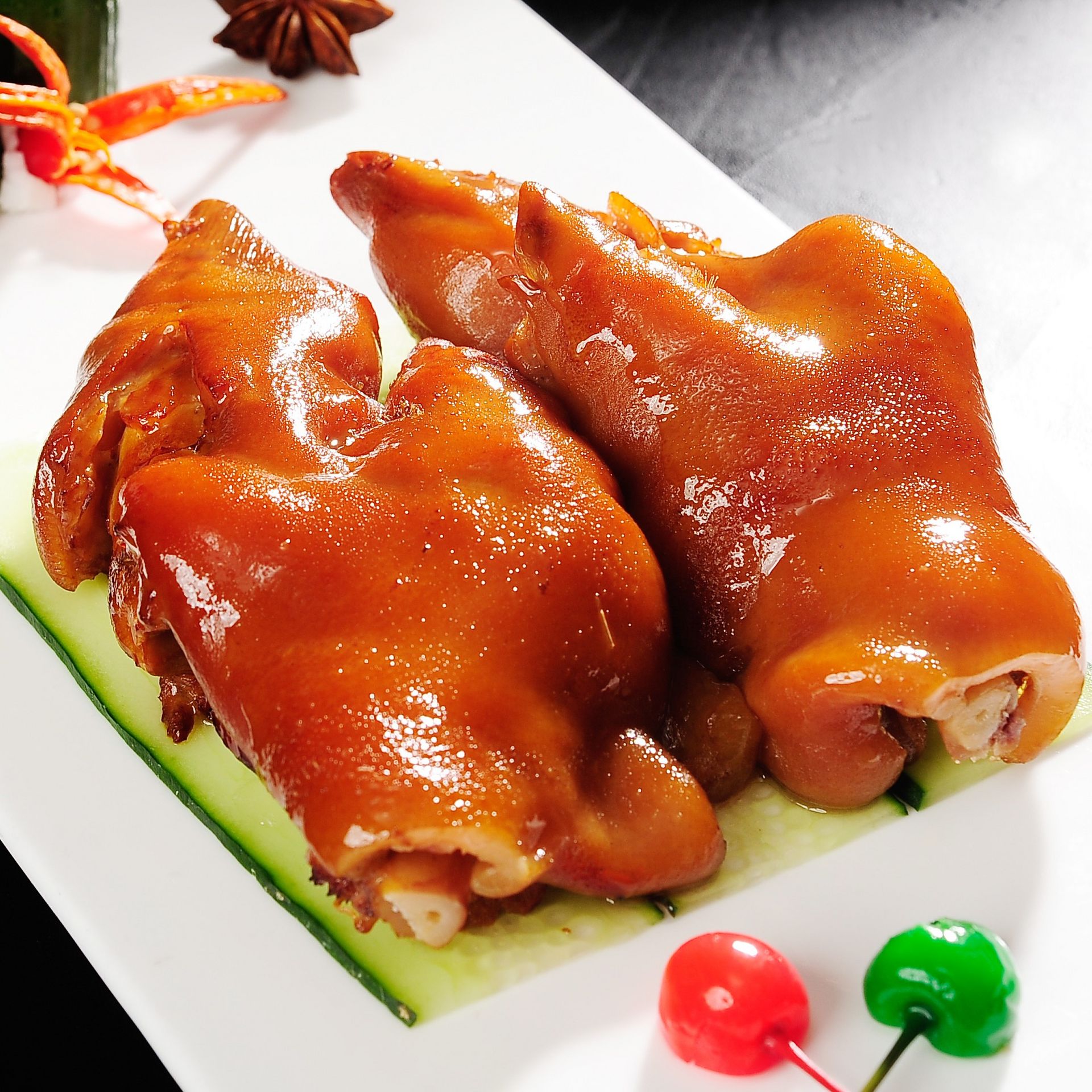Get Smoked Marinated Whole Pork Feet 1.2-1.3lb Delivered | Weee! Asian ...