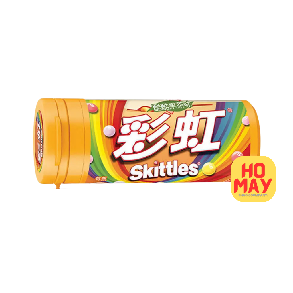 Get Skittles Tubes Tropical Fruits Tea Flavor Delivered | Weee! Asian ...