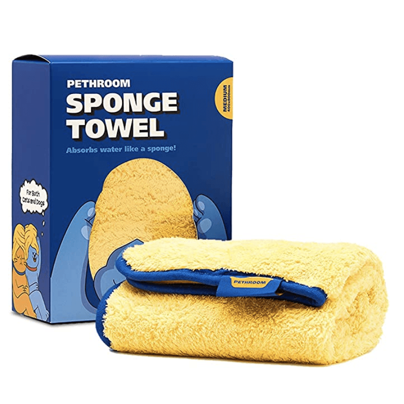 [Ships directly from U.S.] PETHROOM SPONGE TOWEL M 1p - Weee!
