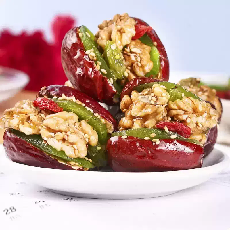 Get 500g Red Jujube with Walnut Kernel and Raisins 500 g Delivered ...
