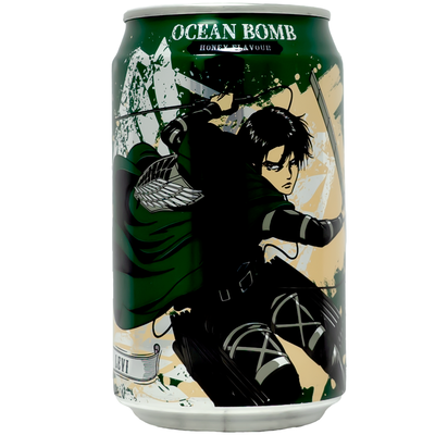 Get Ocean Bomb Attack on Titan Sparkling Water Honey Flavor Delivered ...