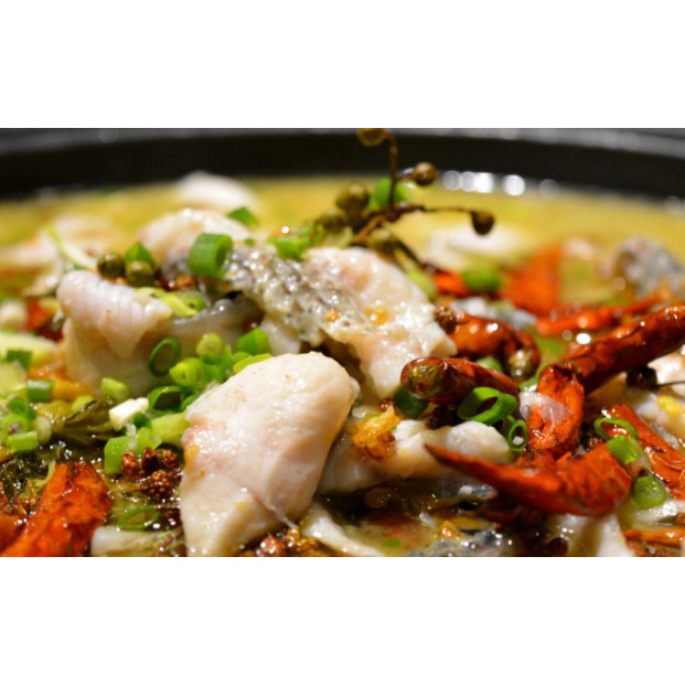 Boiled Fish with Pickled Cabbage and Chili - Weee!