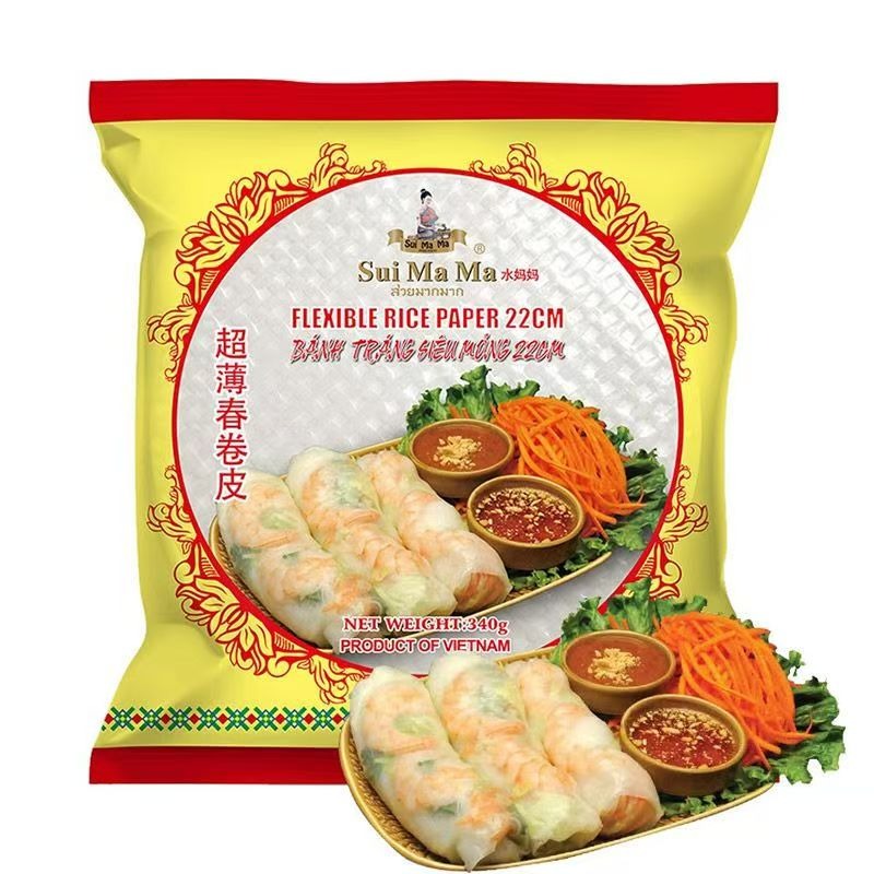 Get Spring rolls skin 340g * 1 bag of spring cake skin Delivered | Weee ...