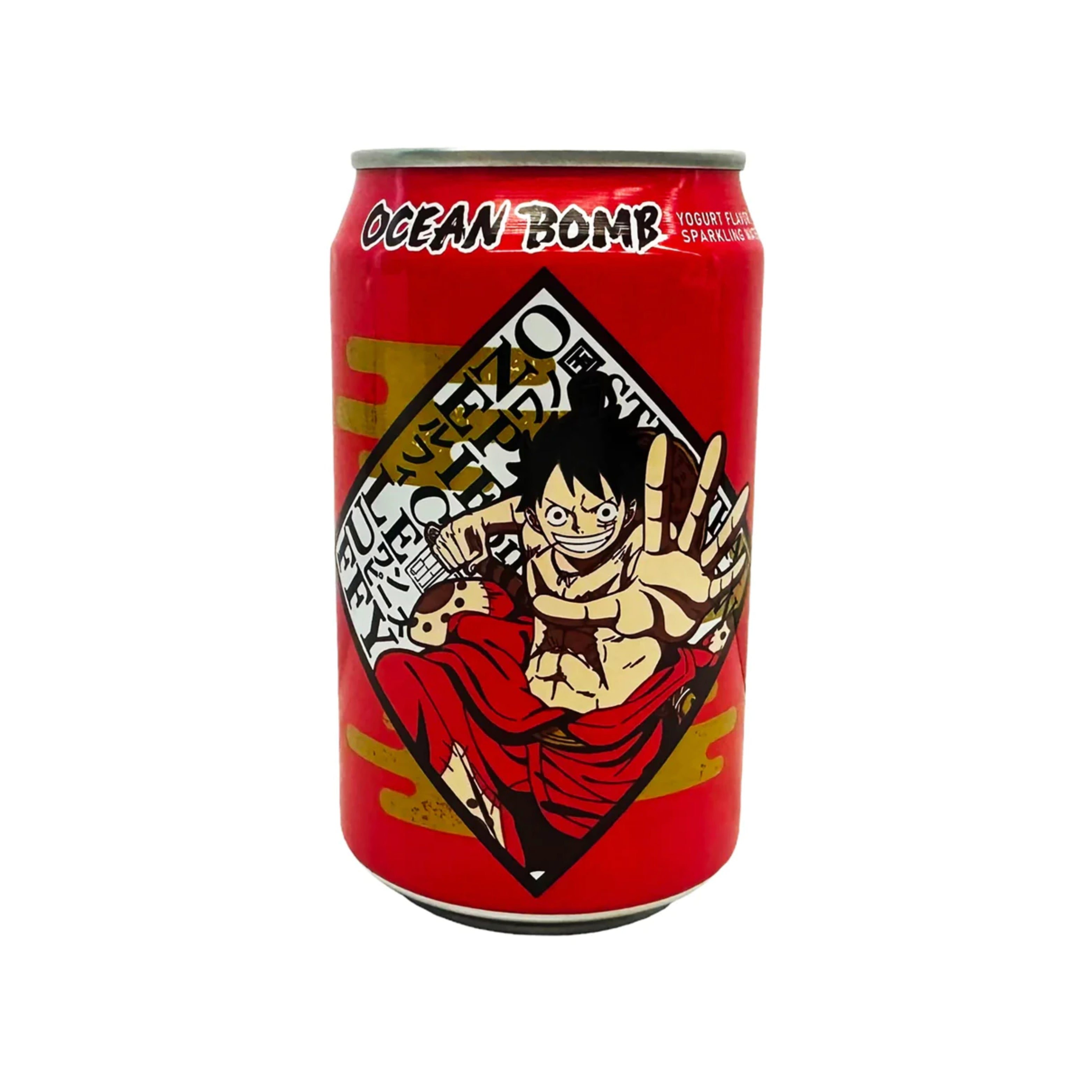 Get One Piece Luffy Sparkling Water - Yogurt (Taiwan) Delivered | Weee ...