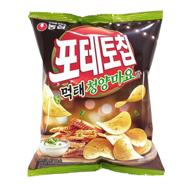 Get Nongshim Potato Chip Dried Pollack Cheongyang Mayo Flavor 50g ...
