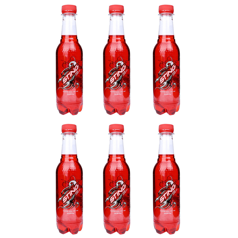 Get Sting Nuoc Tang Luc Energy Drink Strawberry Flavor 10.82oz pack of ...