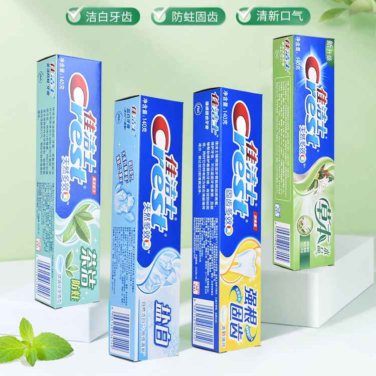 Get Crest Toothpaste, Whitening Brisk Mint Flavor, for Strengthen Teeth ...