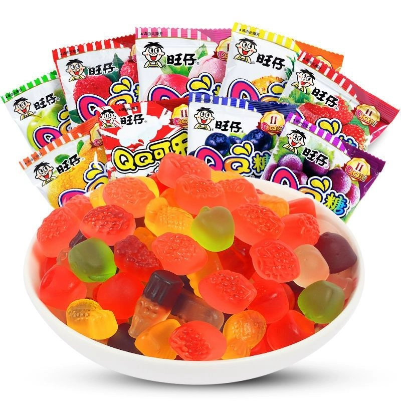 Get Wangzi QQ Candy 10 packs mixed 200g 200 g Delivered | Weee! Asian Market