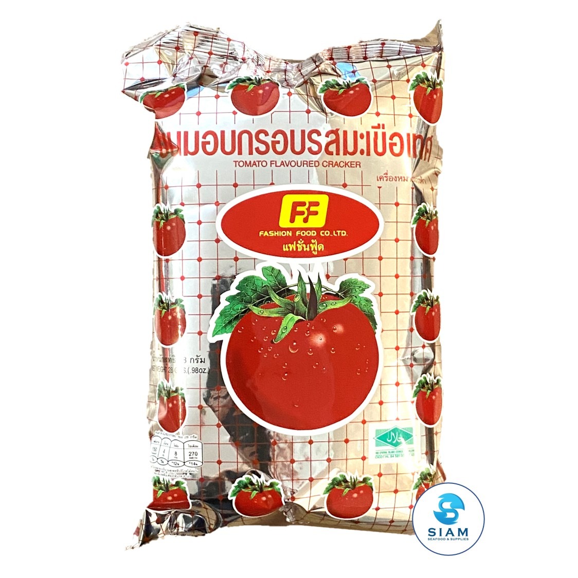 Get Fashion Food Tomato Flavored Cracker, Thai Snack Delivered | Weee ...