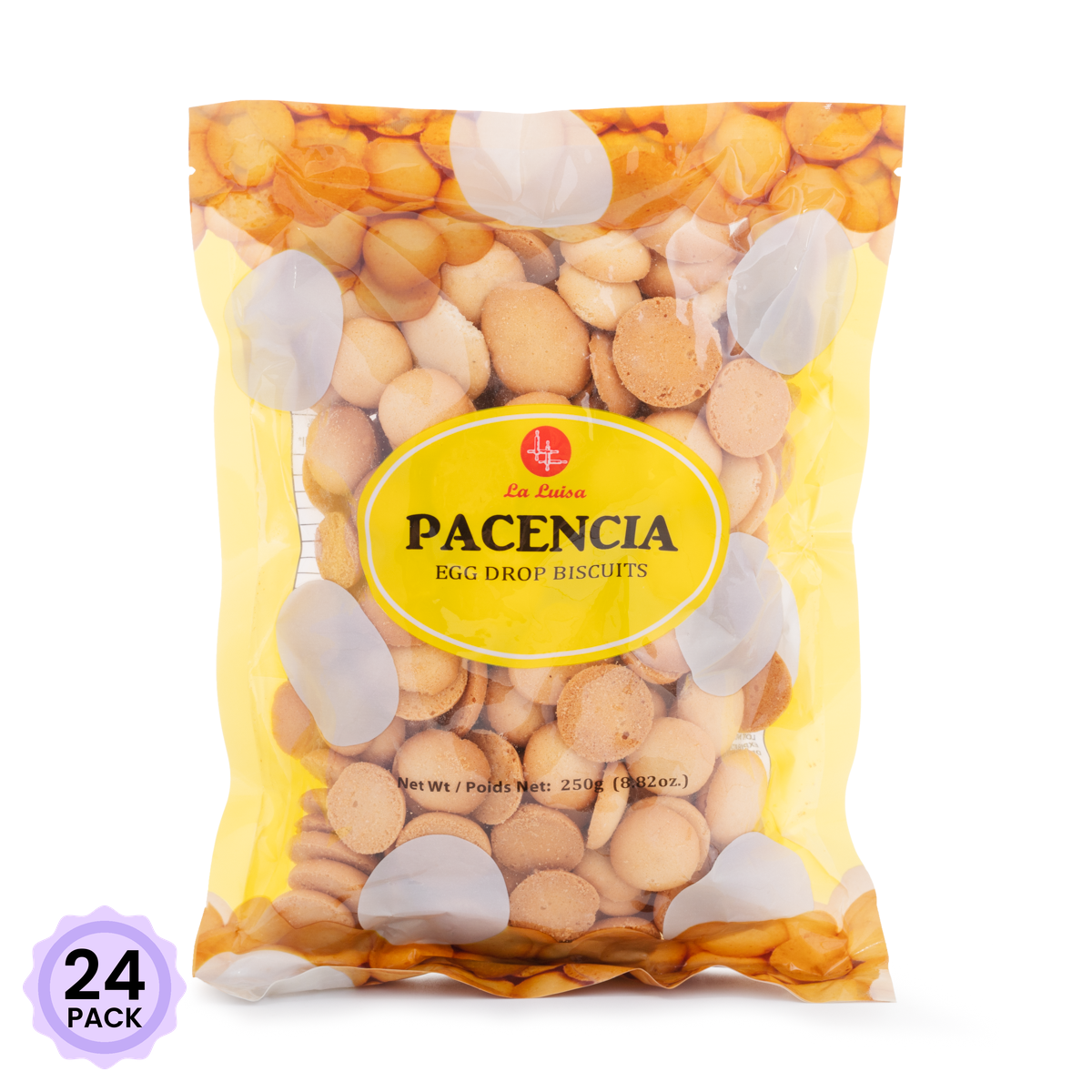 Get La Luisa Pacencia Egg Drop Biscuits 250 g*24 pack Delivered | Weee! Asian Market