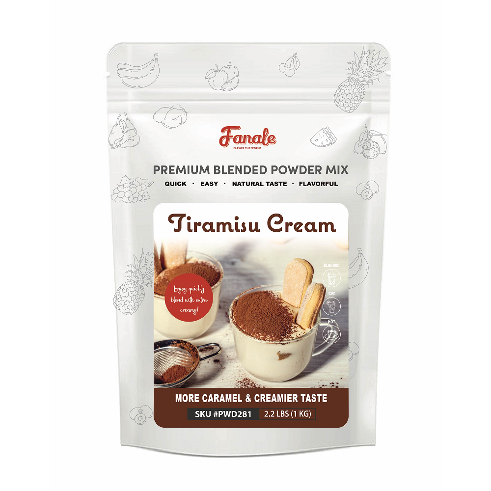 Fanale Premium Flavoring Powder for Bubble Tea Tiramisu Flavor - Weee!