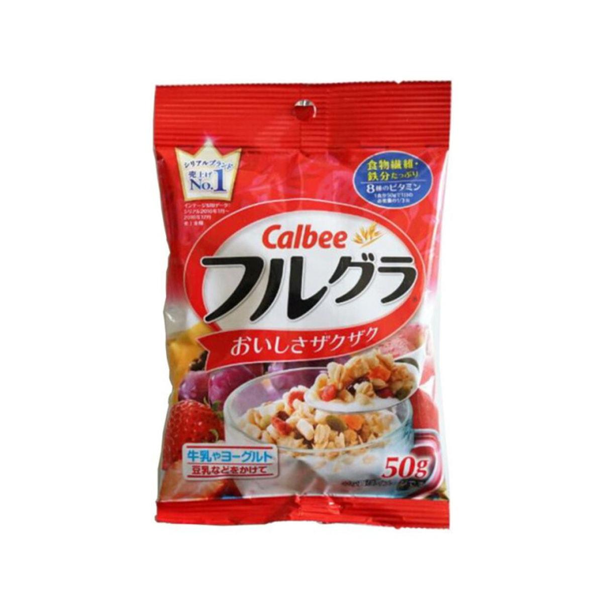 【日本直郵】卡樂B Calbee 水果穀物營養瘦身麥片口袋裝 - Weee!