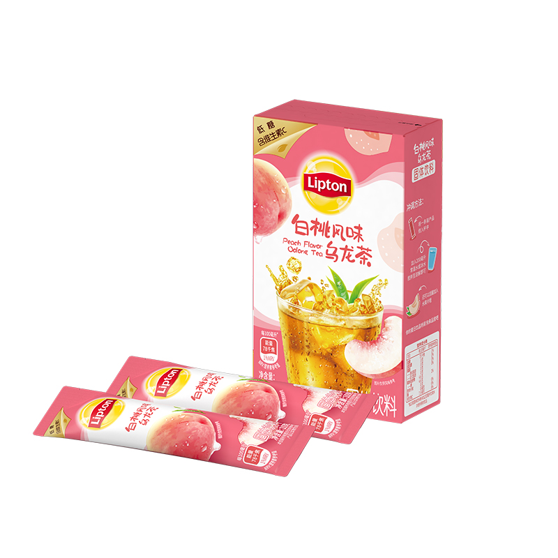 Get Lipton Iced Tea Powder White Peach Oolong Fruit Tea Brewing Cold ...