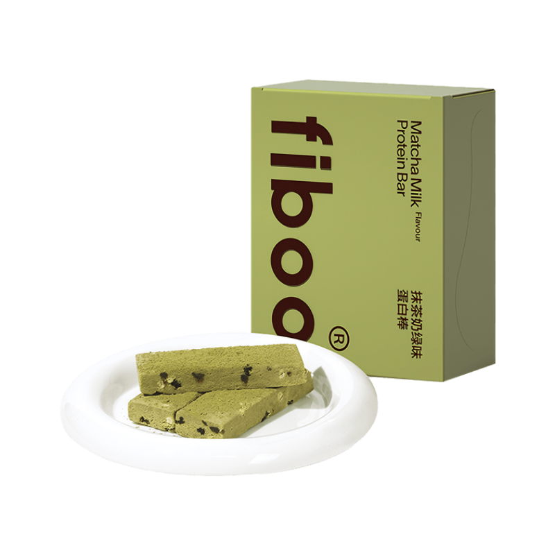 Get FIBOO Protein Bars #Matcha & Milk Flavour 6pcs Delivered | Weee ...