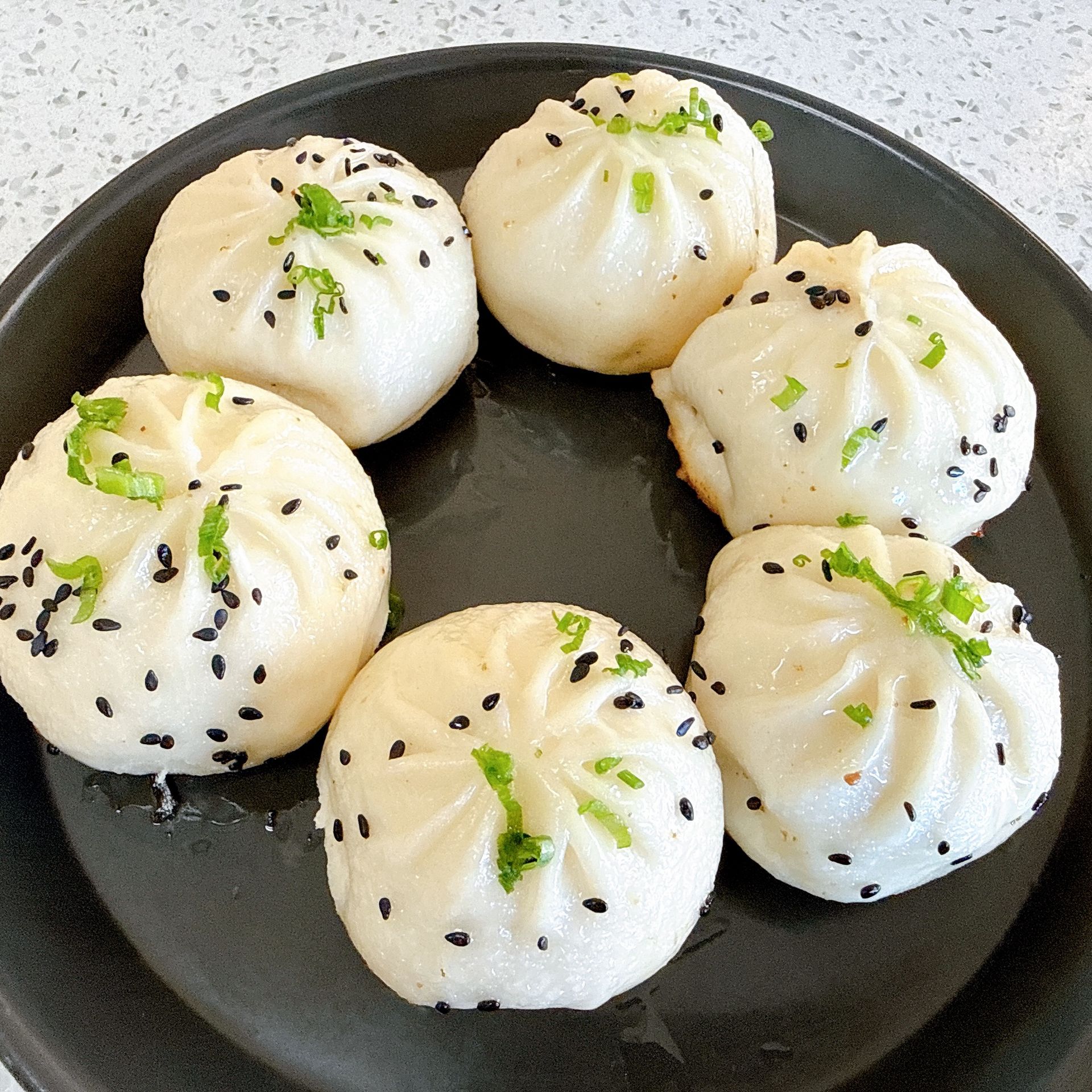 Get Shanghai Pan Fried Pork Buns 6 pcs 1 box Delivered | Weee! Asian Market