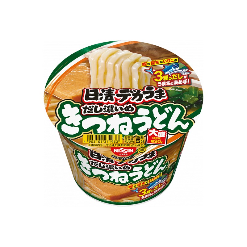 Get Nissin Deka Uma Kitsune Triple Stock Udon 106g Delivered | Weee! Asian Market