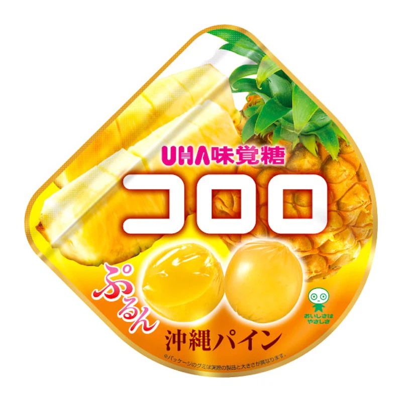 Get UHA Kororo Winter Limited Japanese Pineapple Flavor Gummy 1 pack 1 each Delivered | Weee ...
