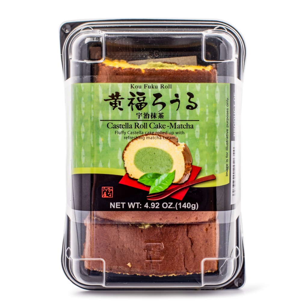 Get Sunlavieen kou-fuku Castella Roll with Matcha cream 4.92 oz ...