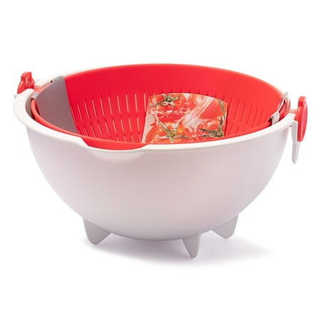 Get Kokubo Spin Wheel Colander (S) 18CM (Red) KK-306 Delivered | Weee ...