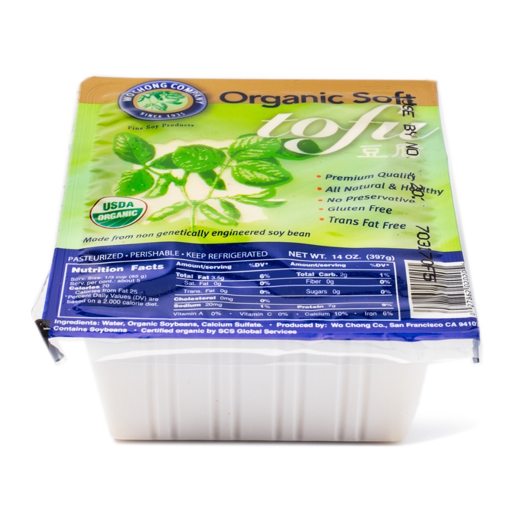 Wo Chong Organic Soft Tofu - Weee!