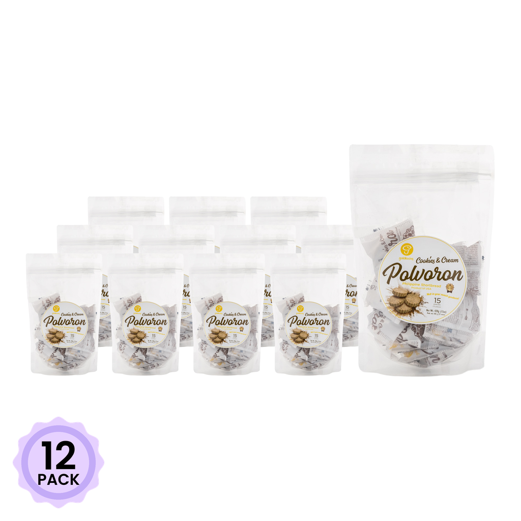 Get Goldilocks Polvoron Cookies & Cream 420 g*12 pack Delivered | Weee ...