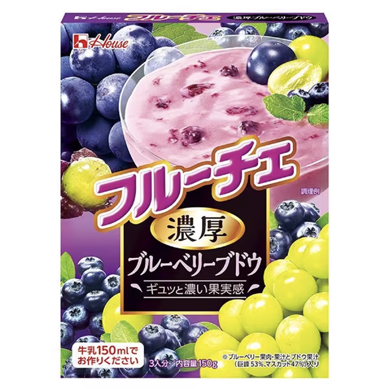Get House Foods Fruche Rich Blueberry Grape Delivered | Weee! Asian Market