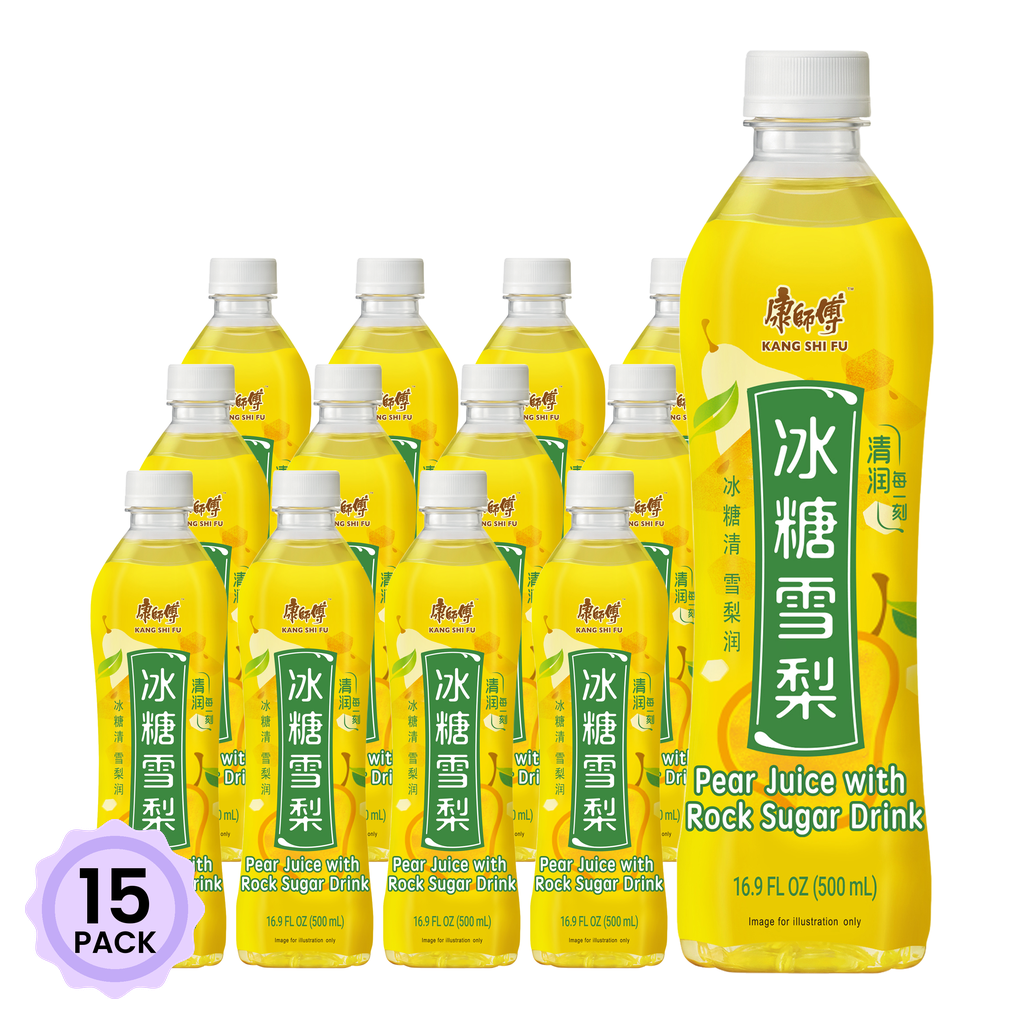 Get Master Kong Rock Sugar Pear Drink 500 ml*15 pack Delivered | Weee ...